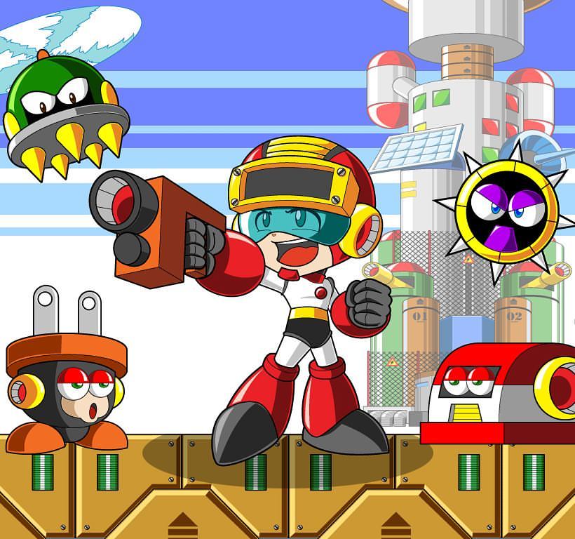 Mega Man Meets Spelling? 'Mighty Alphadroid' is coming to your Mobile ...