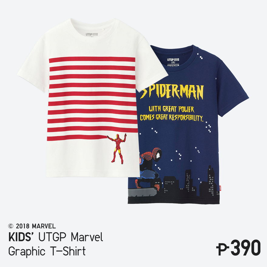 Assemble the Gang! The Uniqlo x Marvel 2018 Collection is now available ...