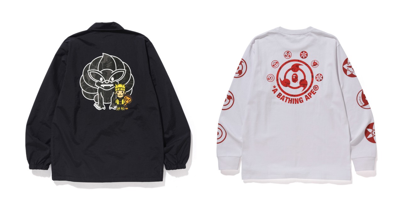 Anime and Streetwear collide in the Bape x Naruto collection! - UnGeek