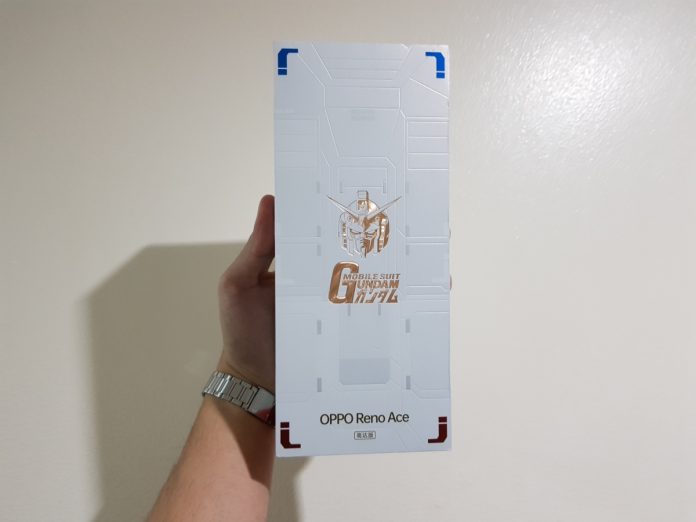 Unboxing the OPPO Reno Gundam Ace 40th Anniversary Edition - UnGeek