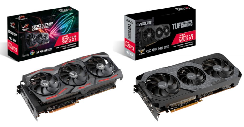 ASUS unveils the 'ROG Strix' and 'TUF Gaming X3' AMD RX 5600 XT Series ...