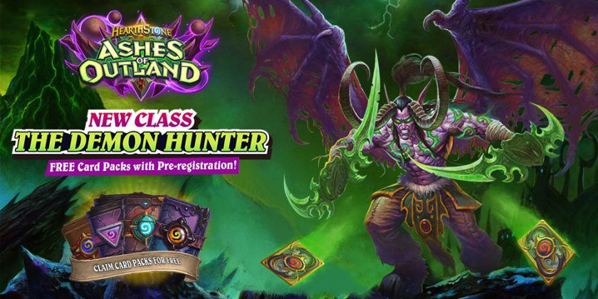 Hearthstone 'Ashes of Outland' expansion brings all-new Demon Hunter ...