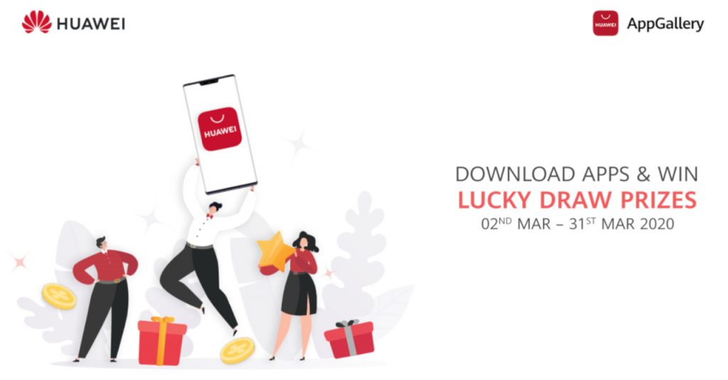 Huawei launches new Lucky Draw Promo on AppGallery for this month - UnGeek
