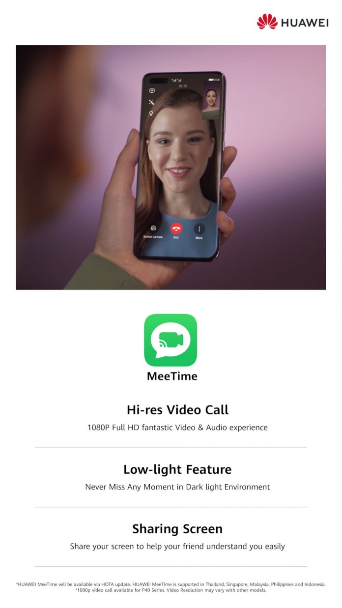 Huawei MEETime keeps you connected with high quality video calls and ...