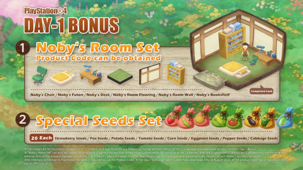 Doraemon Story of Seasons releases on the PS4 this July