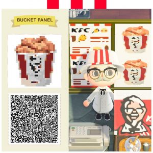 Here's all the official outfit and QR codes from KFC! - UnGeek