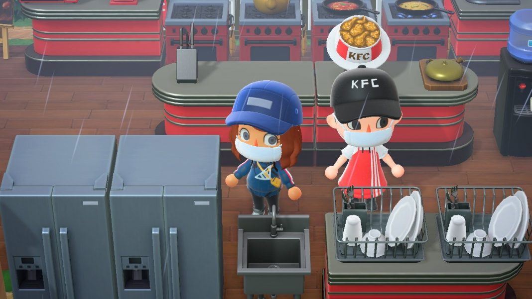 Here's a tour of 'KFC Island' in Animal Crossing: New Horizons - UnGeek