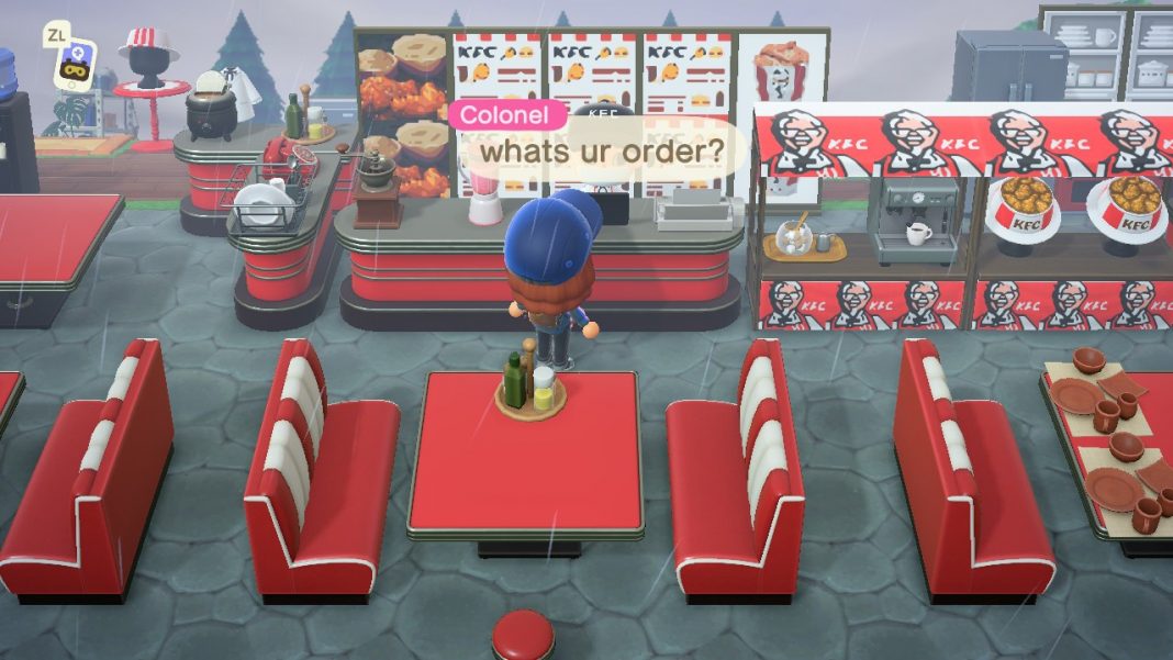 Here's a tour of 'KFC Island' in Animal Crossing: New Horizons - UnGeek