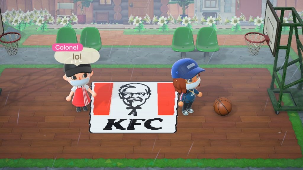 Here's a tour of 'KFC Island' in Animal Crossing: New Horizons - UnGeek