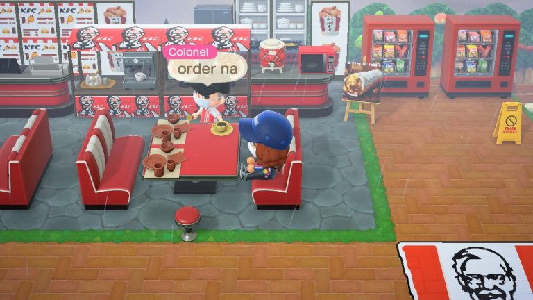 Here's a tour of 'KFC Island' in Animal Crossing: New Horizons - UnGeek