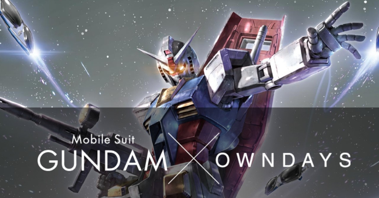 The Gundam x OWNDAYS Eyeglass Frame collection is releasing in the ...