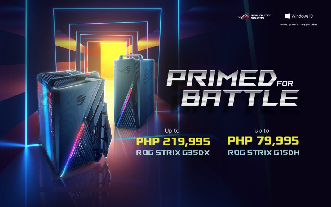 ASUS ROG Philippines announces new line of pre-built Ryzen-powered ...