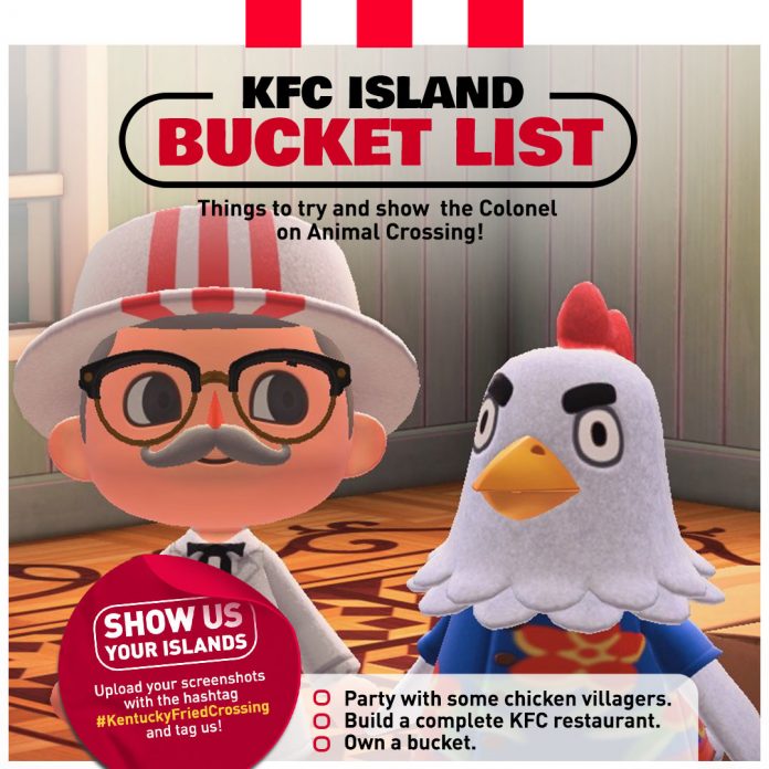 KFC Island returns to Animal Crossing, and the Colonel wants to visit ...