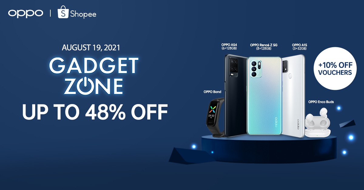 OPPO on Shopee Gadget Zone: Weekly discounts, promos, vouchers, and ...