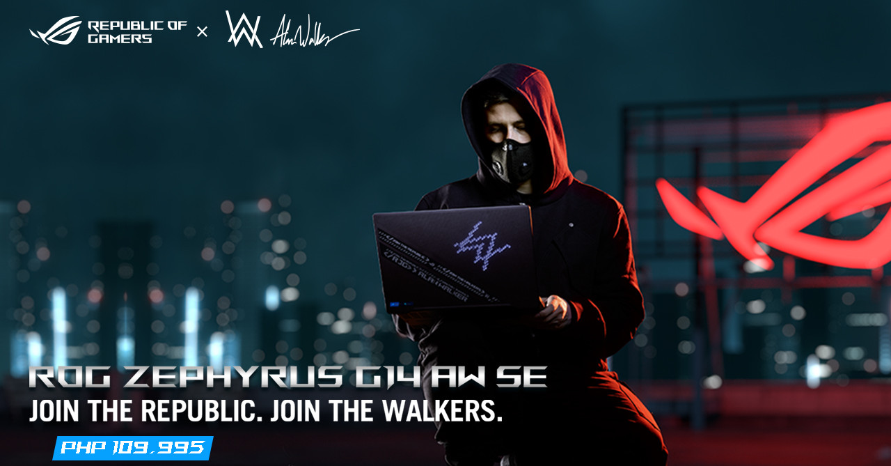 ROG Zephyrus G14 Alan Walker special edition launches in the Philippines
