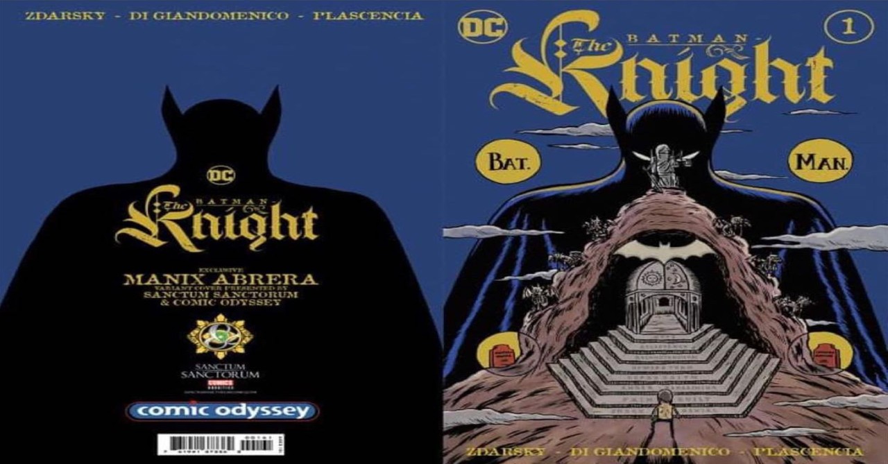 Batman: The Knight #1 features cover art by Manix Abrera