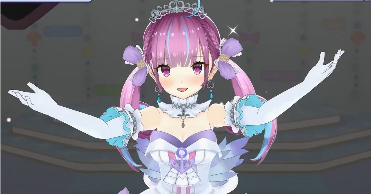 Minato Aqua of Hololive will star on her very own video game