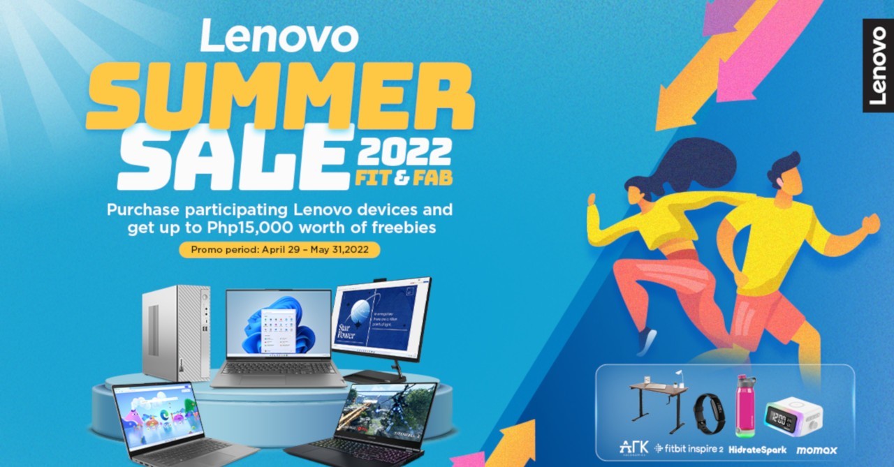 Lenovo announces its Summer Sale 2022 promo - UnGeek