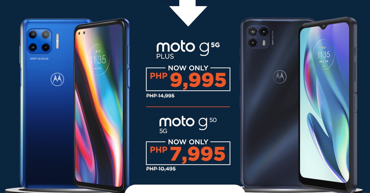Motorola announces discounts for moto g 5G plus and moto G50 5G - UnGeek