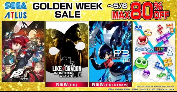 The SEGA Golden Week Sale 2024 is now live on the PlayStation Store ...