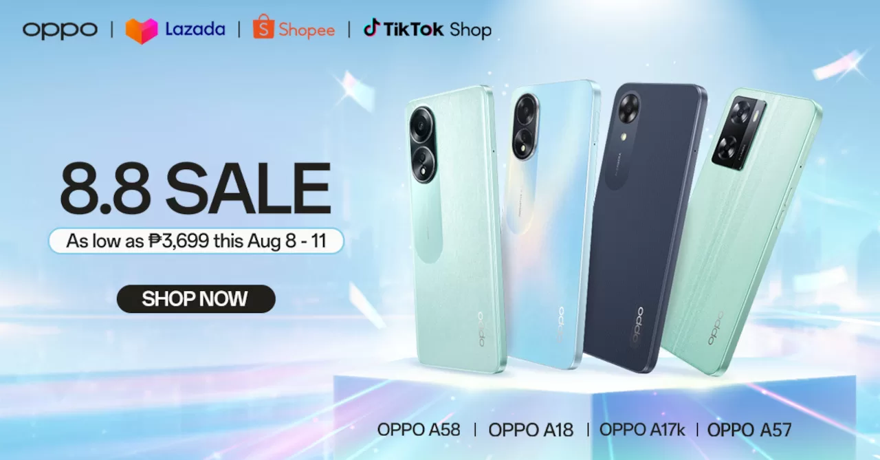 OPPO 8.8 Sale to feature deals on A Series and Reno devices - UnGeek