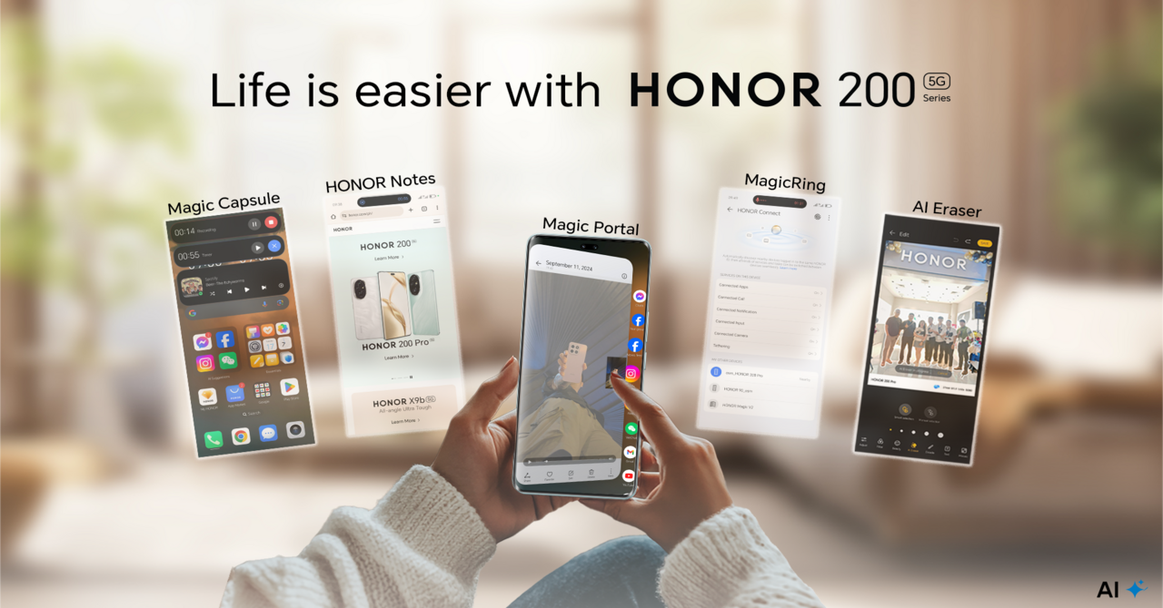 HONOR launches full AI features for 200 series - UnGeek