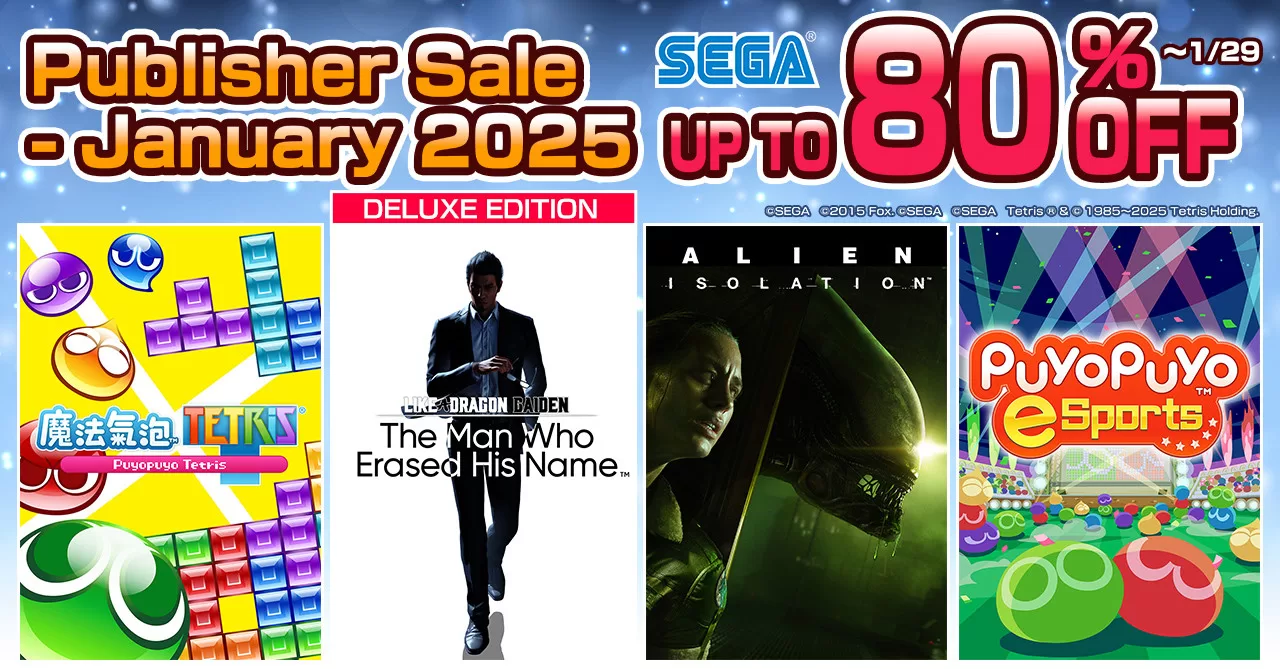 SEGA kicks off 2025 with a new Publisher Sale this January - UnGeek