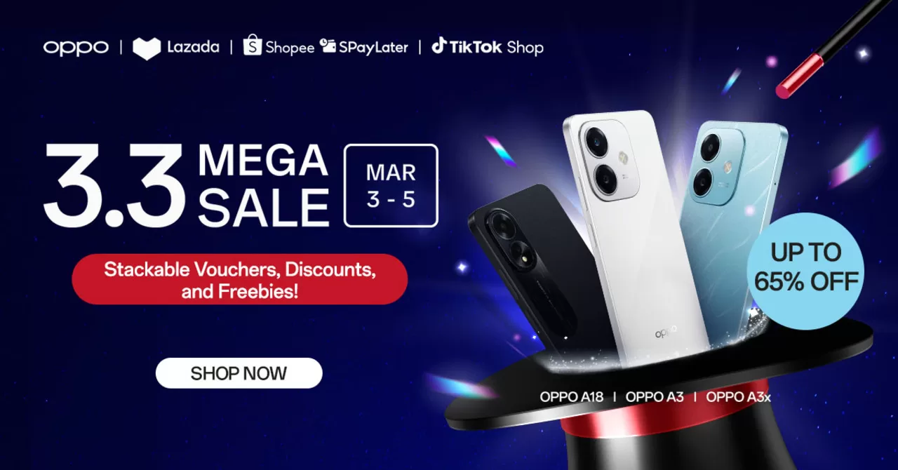 The OPPO 3.3 Mega Sale offers sweet deals and discounts - UnGeek