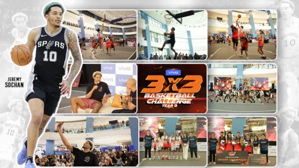 Spurs' Jeremy Sochan supercharged vivo's 3x3 Basketball Challenge Year ...