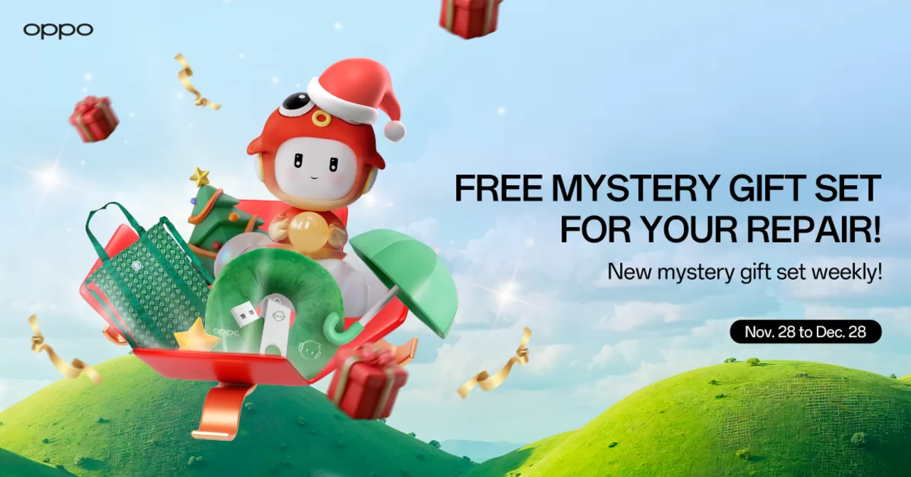 Score Holiday Mystery Gift Sets at OPPO Service Centers - UnGeek