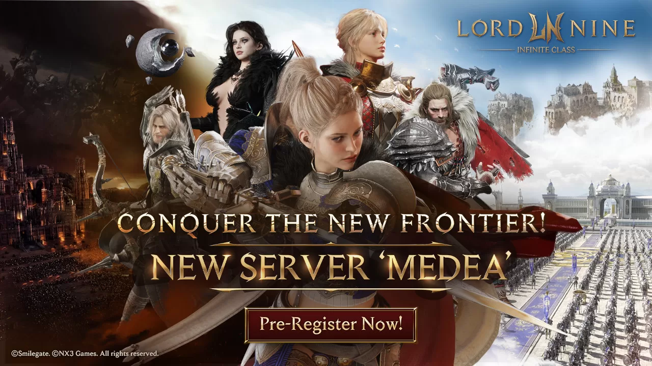 Infinite Class MMORPG, LORDNINE opens pre-registration for the new ...