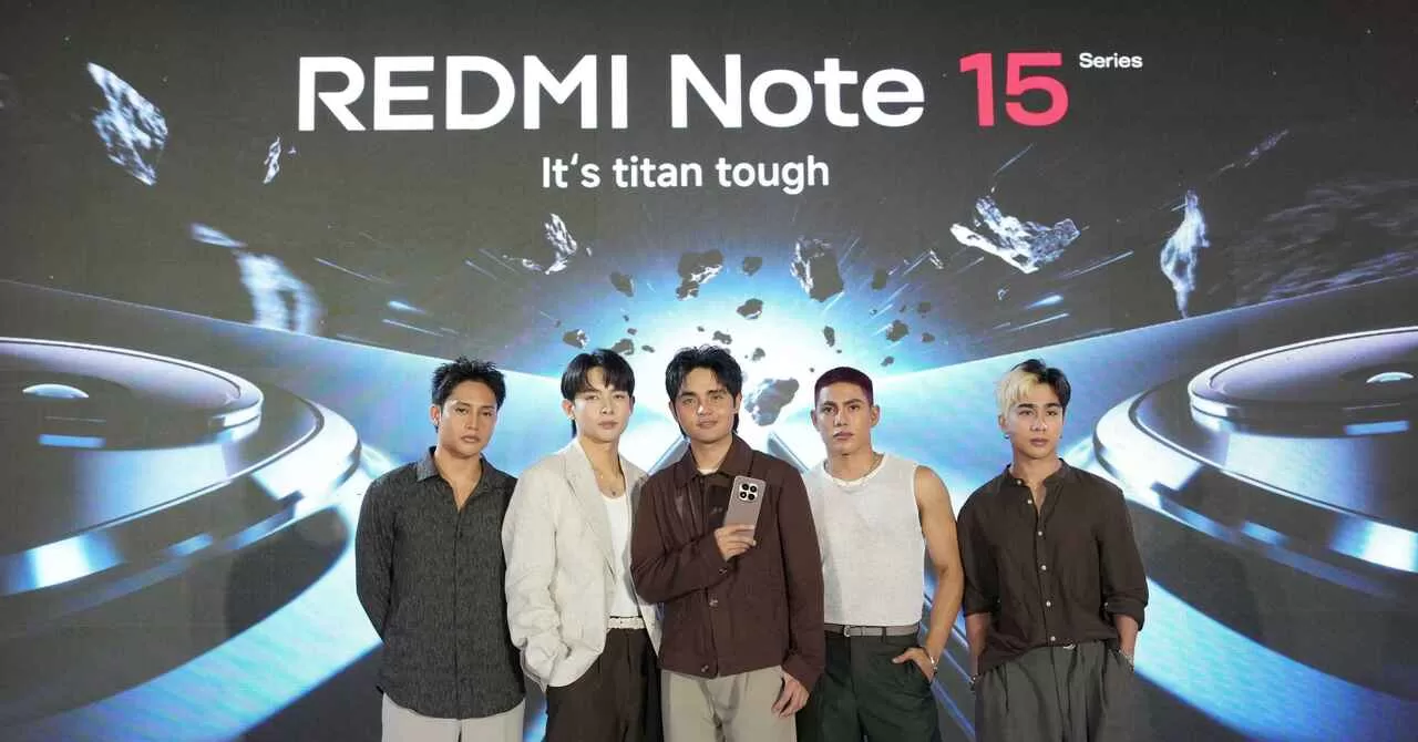 SB19’s Journey of Resilience Meets the Titan Tough REDMI Note 15 Series ...