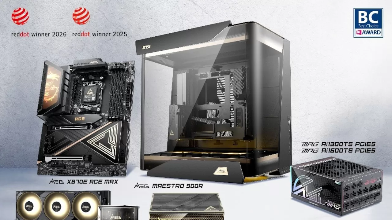 MSI showcases new PC gaming components at Computex 2026 - UnGeek