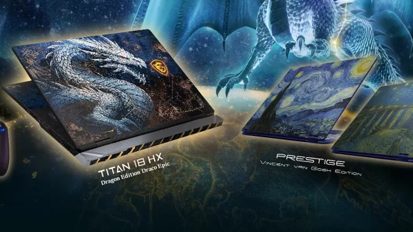 MSI unveils Titan 18 HX Dragon Edition Draco Epic, Prestige Van Gogh ...